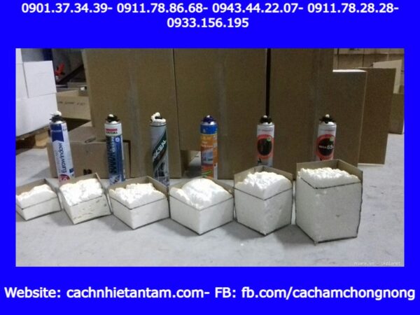 Báo Giá Keo Bọt Xốp Cách Nhiệt Mới Nhất, Mua ở đâu?| Cách Nhiệt An Tâm